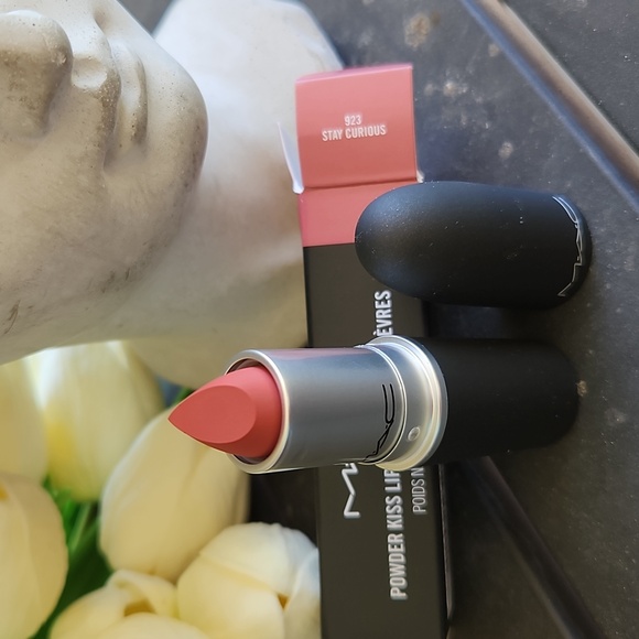 MAC Cosmetics | Makeup | Mac Powder Kiss Lipstick Shade 923 Stay ...